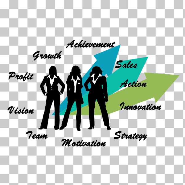 Free: SVG Female business executives - nohat.cc