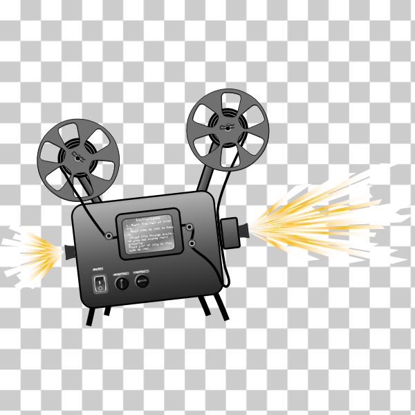 Free: SVG Film projector vector drawing - nohat.cc