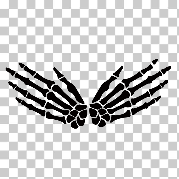 Free: SVG Fingers skeleton - nohat.cc