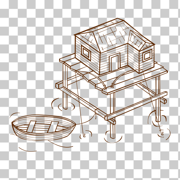 Free: SVG Fishery RPG map symbol vector image - nohat.cc