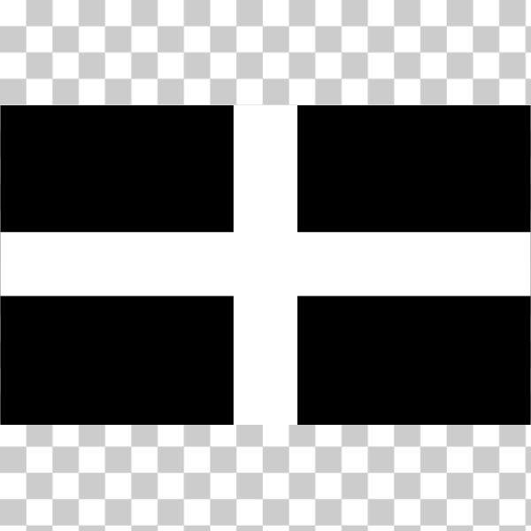 Free: SVG Flag of Cornwall in vector format - nohat.cc