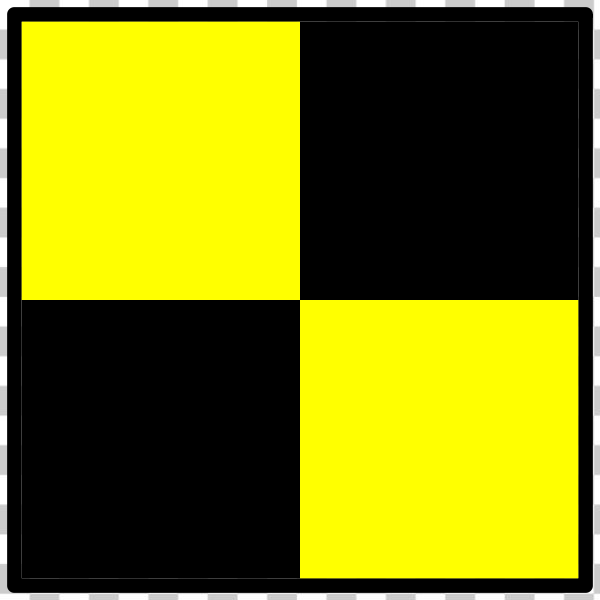 Free: SVG Flag with black and yellow squares - nohat.cc