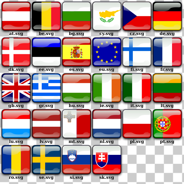 Free: SVG Flags of Europe vector pack - nohat.cc