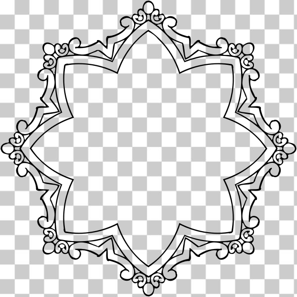 Free: SVG Framework with ornaments - nohat.cc
