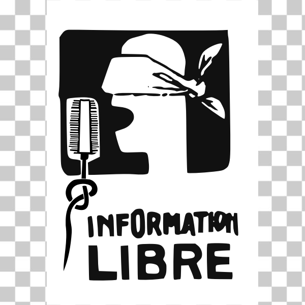 Free: SVG Free information poster vector image - nohat.cc