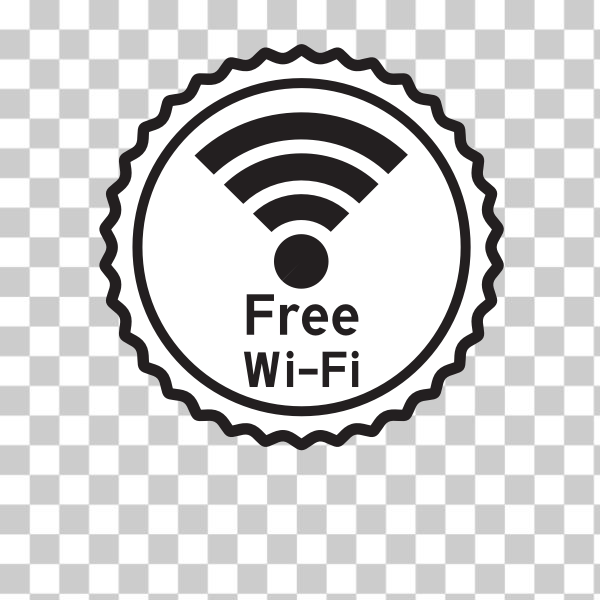 Free: SVG Free Wi-Fi sticker-1578408964 - nohat.cc