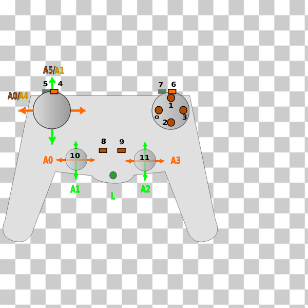 Free: SVG Gamepad controller - nohat.cc