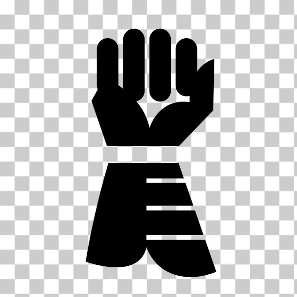 Free: SVG Gauntlet vector art - nohat.cc