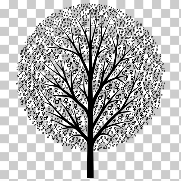 Free: SVG Gender symbols in tree - nohat.cc