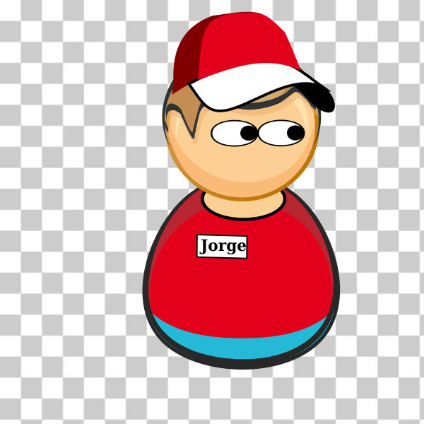 Free: SVG Generic employee - nohat.cc