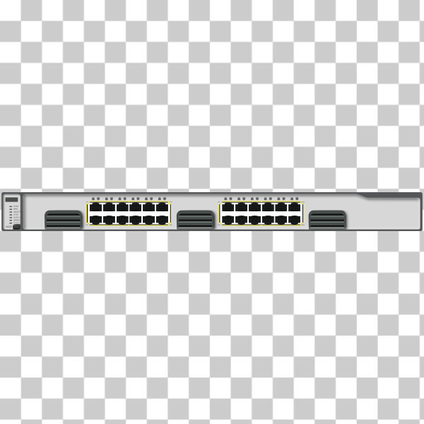 Free: SVG Gigabit Layer 3 Switch Vector Graphics - nohat.cc
