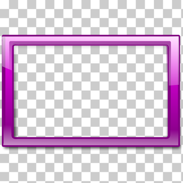 Free: SVG Gloss transparent purple frame vector drawing - nohat.cc