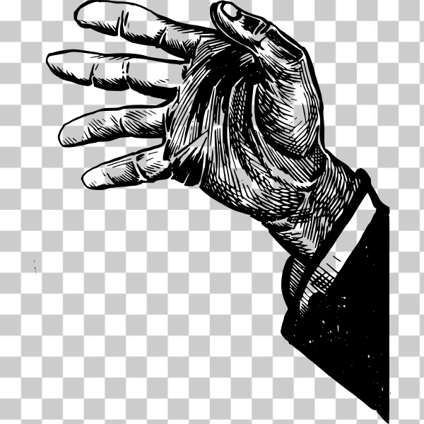 Free: SVG Grabby hand vector graphics - nohat.cc