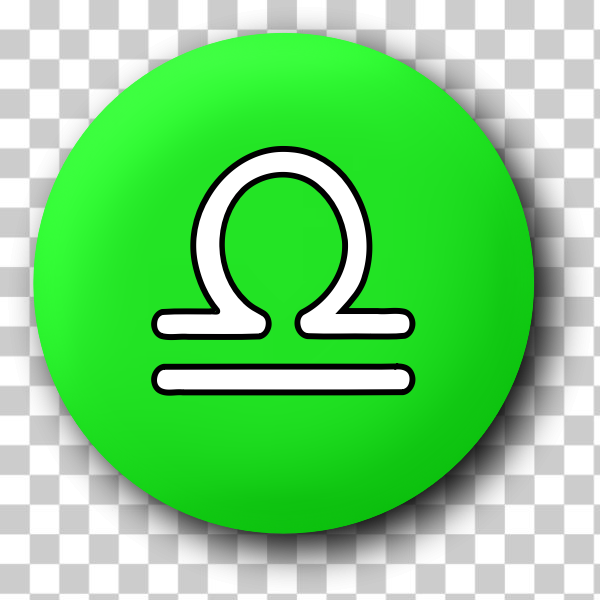 Free: SVG Green libra symbol - nohat.cc