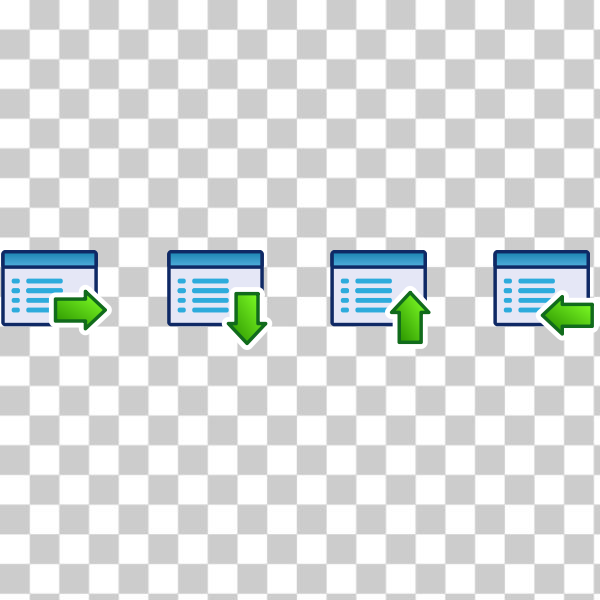 Free: SVG Green menu vector icon set - nohat.cc