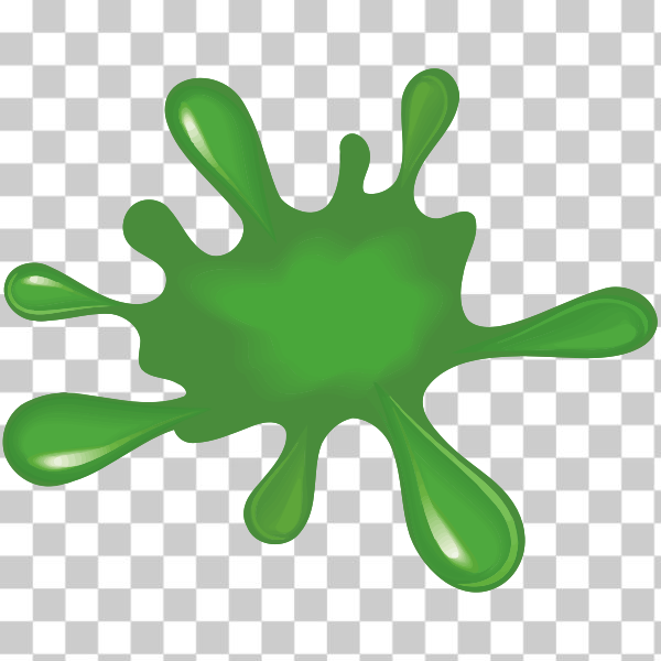 Free: SVG Green paint splat - nohat.cc