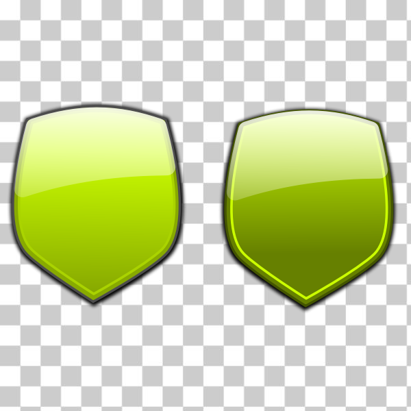 Free: SVG Green shields vector illustration - nohat.cc