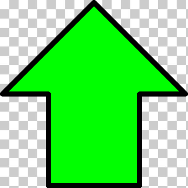 Free: SVG Green up arrow - nohat.cc