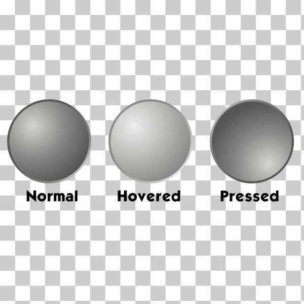 Free: SVG Grey web button template vector drawing - nohat.cc