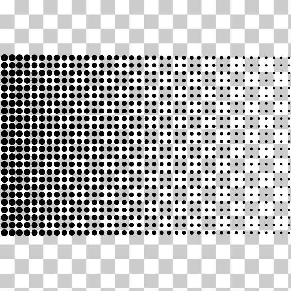 Free: SVG Halftone effect background vector image - nohat.cc