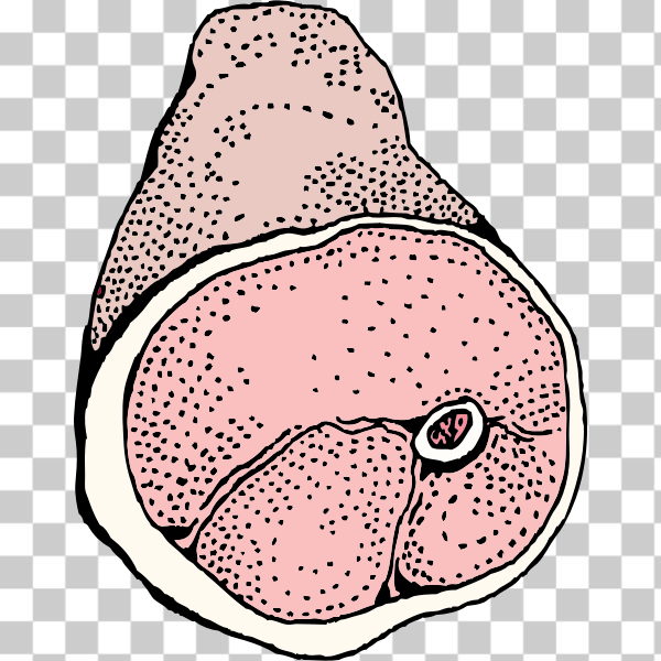 Free: SVG Ham vector drawing - nohat.cc