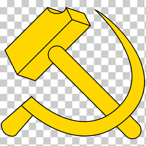 Free: SVG Hammer and sickle image - nohat.cc