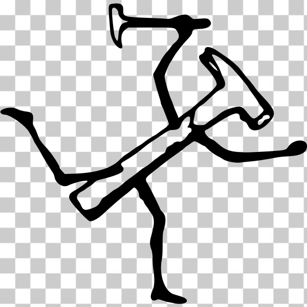 Free: SVG Hammer man - nohat.cc