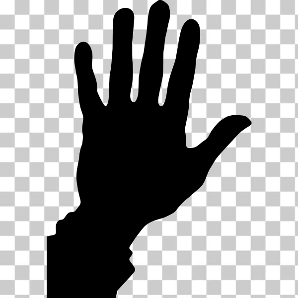 Free: SVG Hand 5 - nohat.cc