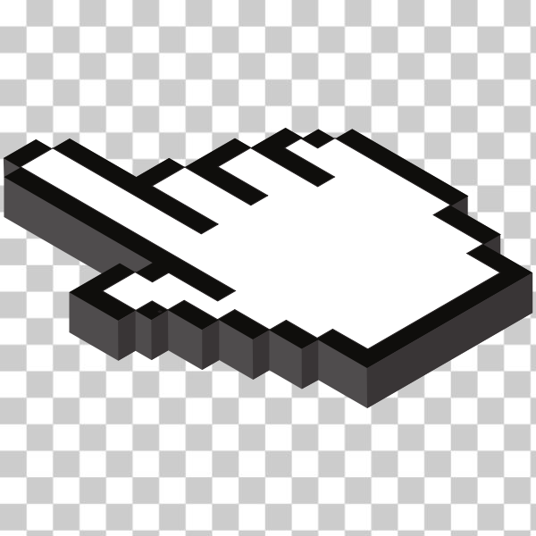 Free: SVG Hand cursor image - nohat.cc