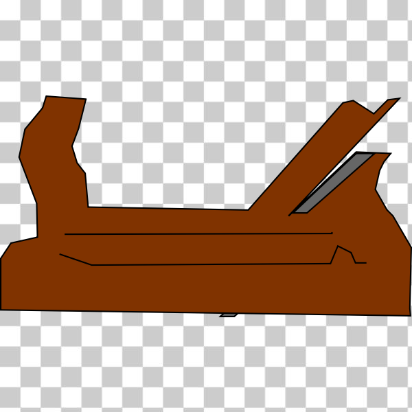 Free: SVG Hand plane vector illustration - nohat.cc