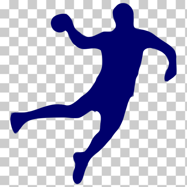 Free: SVG Handball silhouette - nohat.cc