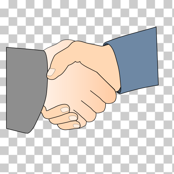 Free: SVG Handshake vector art - nohat.cc