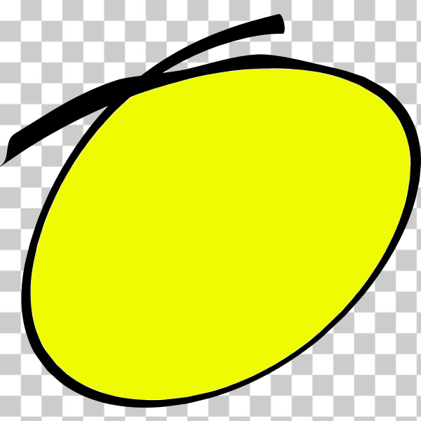 Free: SVG Handwritten circle yellow color - nohat.cc