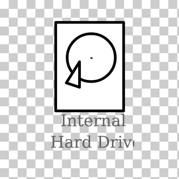Free: SVG Hard Drive Labelled - nohat.cc