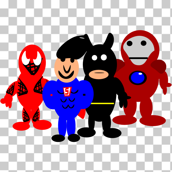 Free: SVG Heroes from comics - nohat.cc
