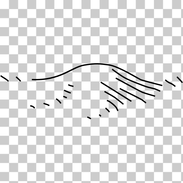 Free: SVG Hillside map icon vector image - nohat.cc