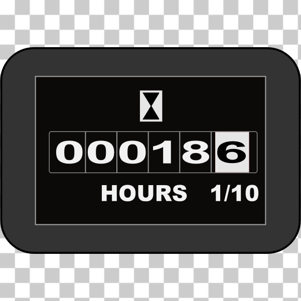 Free: SVG Hobbs Hour Meter - nohat.cc