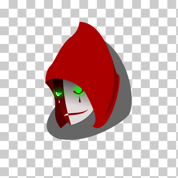 Free: SVG Hooded sad mask - nohat.cc
