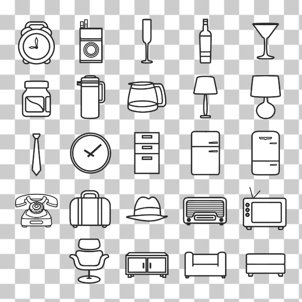 Free: SVG Icon set - nohat.cc