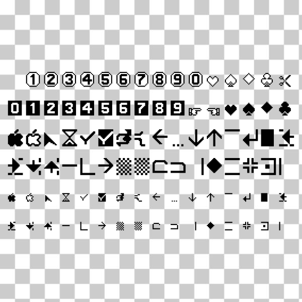Free: SVG Icons cursors and pictographs - nohat.cc