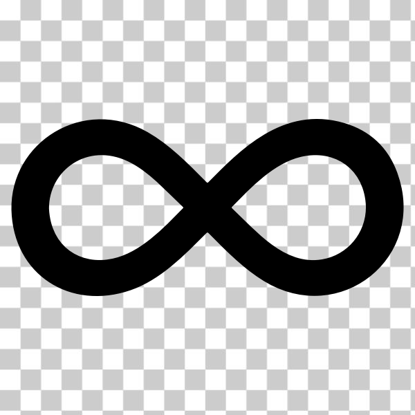 Free: SVG Infinity symbol silhouette - nohat.cc