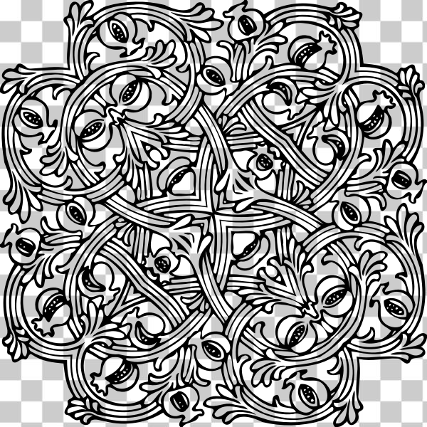 Free: SVG Interlocking design illustration - nohat.cc