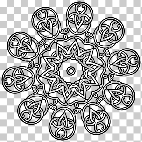 Free: SVG Interlocking geometric design - nohat.cc