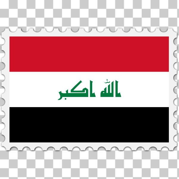 Free: SVG Iraq flag stamp - nohat.cc