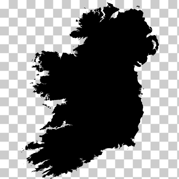 Free: SVG Ireland silhouette - nohat.cc