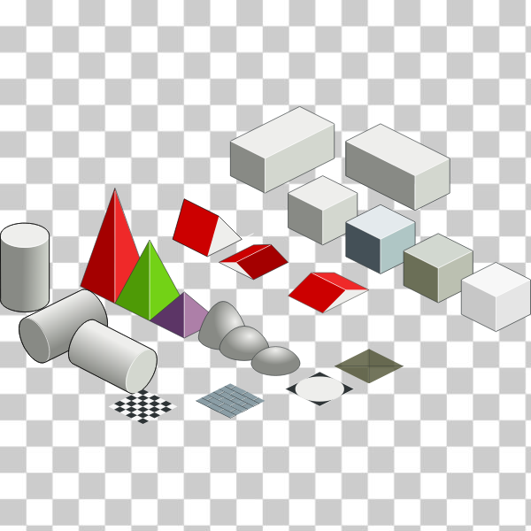 Free: SVG Isometric figures - nohat.cc