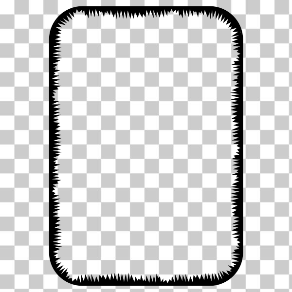 Free: SVG Jagged Border A4 size - nohat.cc