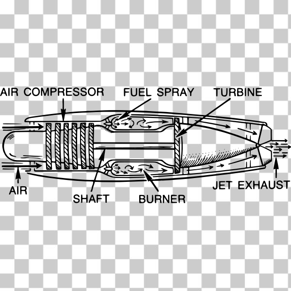 Free: SVG Jet engine image - nohat.cc