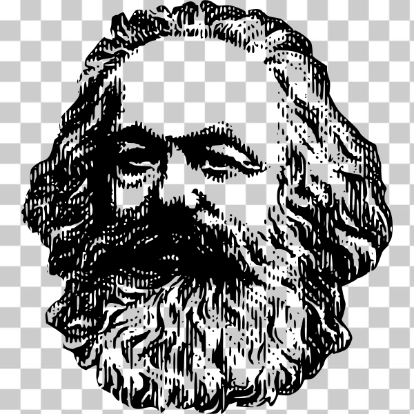 Free: SVG Karl Marx - nohat.cc