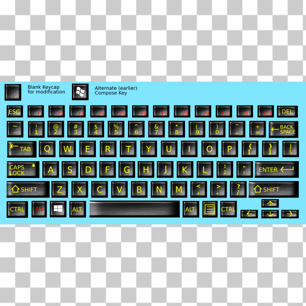 Free: SVG Keyboard Keycaps - nohat.cc